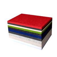 China Cut Into Shapes Colored Polyester Acoustic Panel for sale