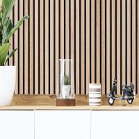 China INTERTEK Cladding Wood Slat Ceiling Panels 21mm Thickness for sale