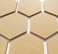 China Customized Hexagon Sound Absorbing Wall Panel Impact Resistance for sale