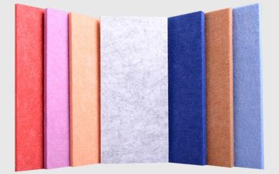 Cina Spessore a prova d'umidità dei pannelli acustici 20mm del poliestere di assorbimento acustico in vendita