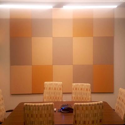 Cina Spessore ignifugo dei pannelli acustici 15mm dell'ANIMALE DOMESTICO dell'isolamento acustico in vendita