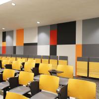 China Recyclable Sound Absorbing Panels Acoustic Diffuser Wall Panels for sale