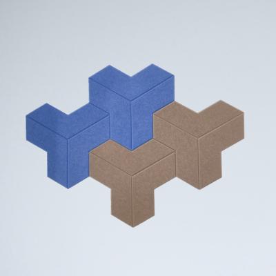 Cina L'ANIMALE DOMESTICO standard di spessore ha ritenuto che i pannelli acustici della fibra personalizzassero la forma in vendita