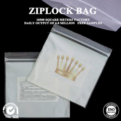 China Reusable Zip Lock Bag Industrial Grade Moisture Resistant For Food Service Use for sale