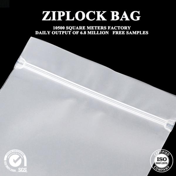 Quality Zero Waste Zip Lock Pouch Custom Thickness Food Safe For Household Kitchen for sale