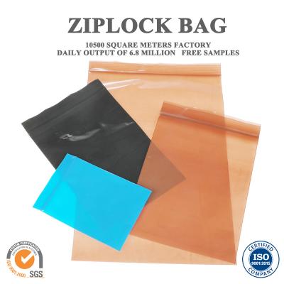 China Convenient Zip Lock Bag Dust Proof Ziplock Poser For Long Term Dry Food Storage for sale