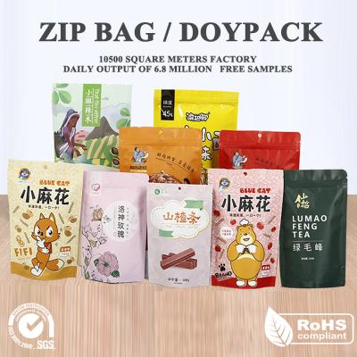 China Wholesale Stand Up Laminated Bag Pouch Doypack Transparent Window Design for Mixed Nuts Dried Berries and Assorted Nut Snacks Package for sale
