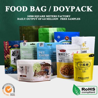China Cold Resistant Doy Bag Packaging Temperature Resistant For Frozen Berries Vegetable Cubes for sale