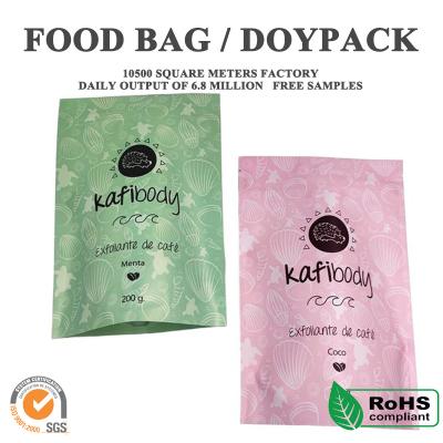 China Heavy Duty Cold-proof Doypack Laminated Pouch Durable for Frozen Vegetable Strips Mixed Vegetables and Cold Chain Ingredients for sale