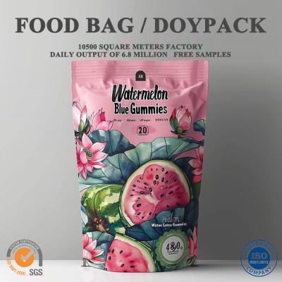 China Multi-layer Food Grade Laminated Bag Pouch Doypack with excellent oxygen and moisture blocking feature for black rice, red sorghum and assorted coarse cereal long-term storage for sale