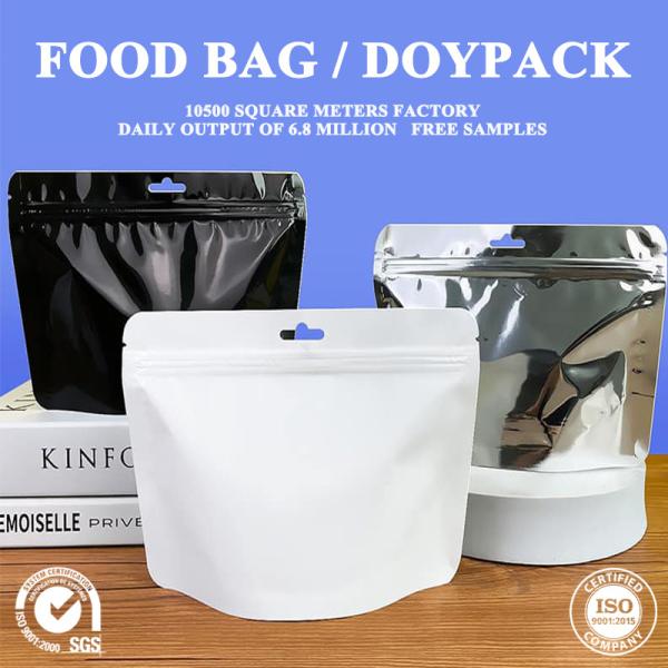 Quality Fully Leakproof Plastic Food Packaging Bag Space Saving With Reinforced Bottom for sale