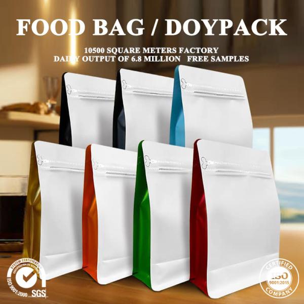Quality Cold Resistant Freezer Bag Packaging Thickened Ziplock Food Packaging for sale