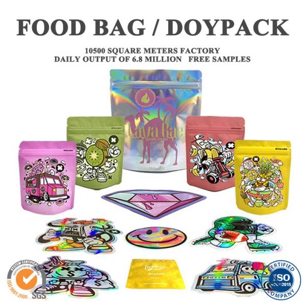 Quality Custom Color Plastic Food Packaging Bag For Fruit Lollipops Yogurt Candy for sale