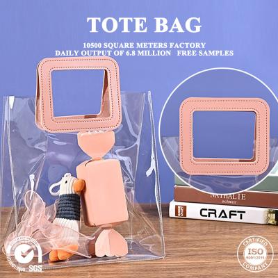 China High Toughness Plastic Tote Bag Wear Resistant For Shoe Store Retail for sale