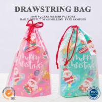 China Multi Size Clear Pvc Drawstring Bag Lightweight Versatile For Toys for sale