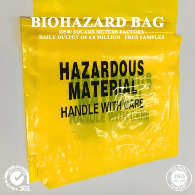 China Safe Medical Waste Bag Anti Penetration For Infectious Medical Waste Classification Packaging for sale