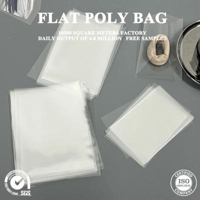 China Custom Printed Matte Plastic Flat Bag For Fashion Hair Accessories Brooches Jewelry Retail Packing for sale