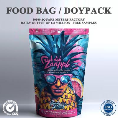 China Stand Up Pouch with Tamper Evident Seal Multi-Layer Laminate and Resealable Zipper for Health Supplements for sale