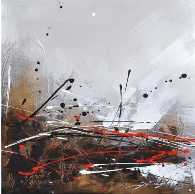 China hand painted abstract art oil painting on canvas for sale