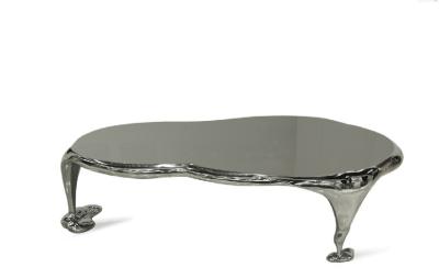 China polished stainless steel table for sale