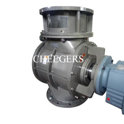 Cina Acciaio rotatorio resistente a 5 pollici dell'alimentatore 1.5KW Hardox della sacca d'aria in vendita