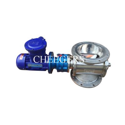 Cina Valvole rotative pneumatiche 10in di AISI 316 resistenti alla corrosione in vendita