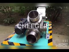 Πλαστικό Diverter βουλωμάτων μορίων ανοξείδωτο DN65 βαλβίδων
