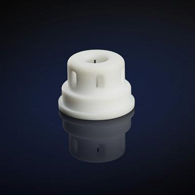 China Custom Machinable Zirconia Ceramics Parts CAD Design Sintering Process for sale