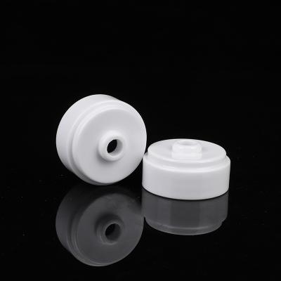 China Customized Alumina Ceramics Caps High Temperature Al2o3 Tube Pipe Bush Hardness for sale