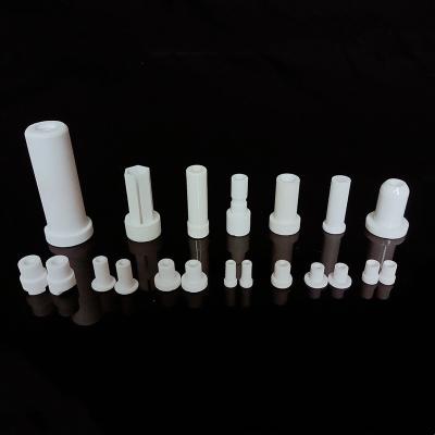 China Precision 99% Alumina Ceramics Tubes Punching High Hardness For Temperature Resistance for sale