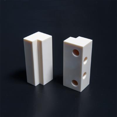 China High Temperature Zirconia Ceramic Components Welding Bending Processing Ceramic Structural Parts for sale