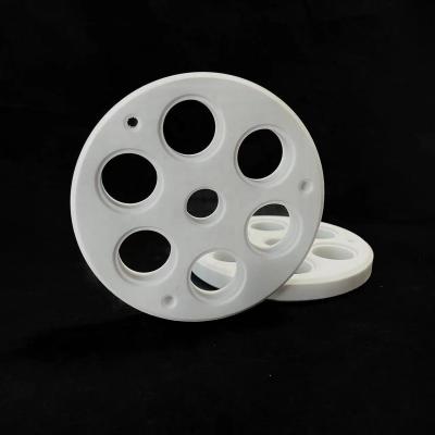 China Precision Machined High Alumina Ceramic Structural Parts Wear Resistant Electrical Insulation for sale