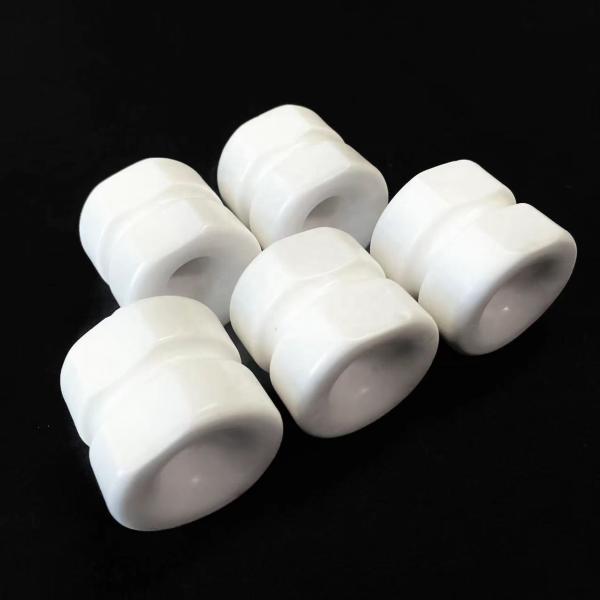 Quality Hardness HRA 85 88 Zirconia Ceramic Structural Part Component Bushing Bearing Seal Nozzle for sale