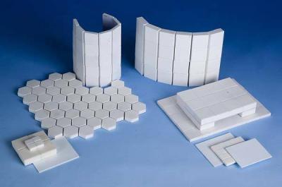 China Zirconia Ceramic Wear Liner – High Hardness HRA 85, Wear Resistant Tiles for Chute Hopper Cyclone and Pipe Protection for sale