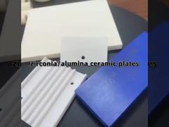Zirconia/alumina ceramic plates