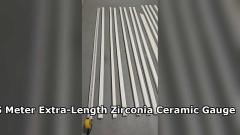 Extra-Long Zirconia Ceramic Gauge Blocks & Strips (3-5 Meters) - Precision YSZ Measuring Bars