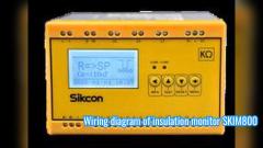 Wiring diagram of insulation monitor SKIM800