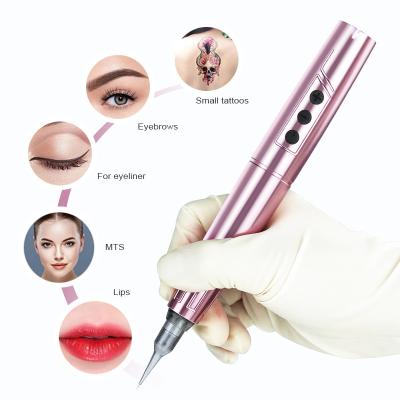 Chine Batterie de Pen Permanent Makeup Machine With de tatouage permanent sans fil de maquillage de Microblading double à vendre
