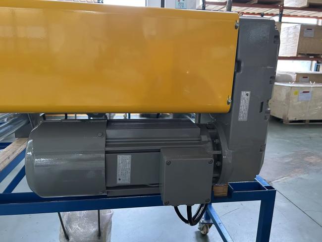 3.2 ton 15m European style single girder wire rope hoist suitable for bridge crane 0