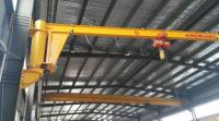 Quality 500kg Wall Mounted Jib Crane With Electric Hoist Free Standing for sale