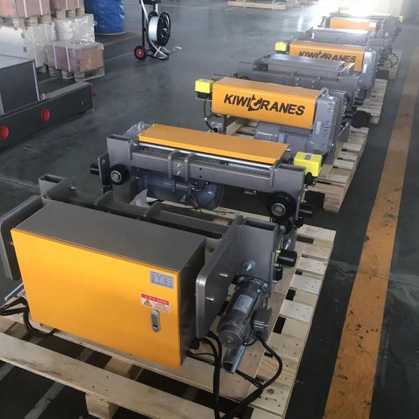 Quality 12.5T 9M Single Girder Wire Rope Hoist European Style Factory Use for sale