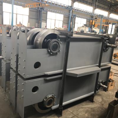 China 50Ton Span 22.5M European Style Double Girder Overhead Crane End Carriage for sale