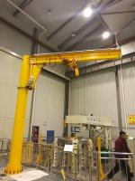 Quality Slewing Electric Jib Crane 3000kg Height 3m Free Standing for sale