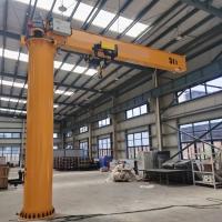 Quality 1000kg Multi-scene Use Column Type Electric Rotating 360 Degree Jib Crane for sale