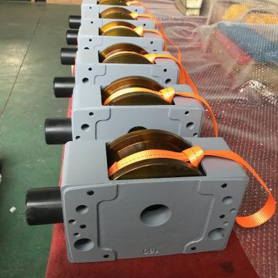 China DRS160 Wheel Block With Drive Motor For Rail Traveling Transfer Cranes Gantry Systems for sale