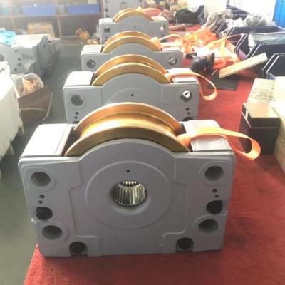 China DRS250 Wheel Block With Drive Motor For Cranes Gantry Systems Rail Traveling Transfer for sale