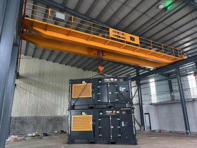 China 20T Electric Double Girder Overhead Crane with 7.5-31.5m Span for sale