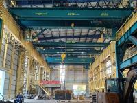 Quality Electric Double Girder Bridge Crane With 80 Tons Large Tonnage In Multiple for sale