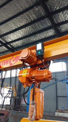 China 1T Electric Chain Hoist with Electric Trolley IP55 G80 Chain for sale
