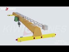 Bridge Crane Electric Single Girder Overhead Crane 15 Ton Span 22m